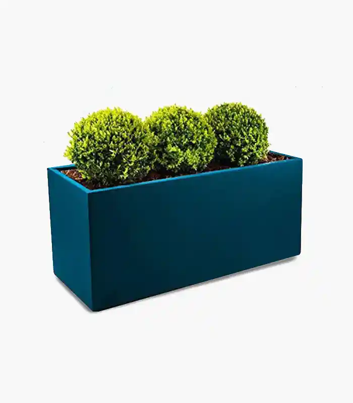 Tana Fiber Flower Pot Rectangular H - SHALEQA